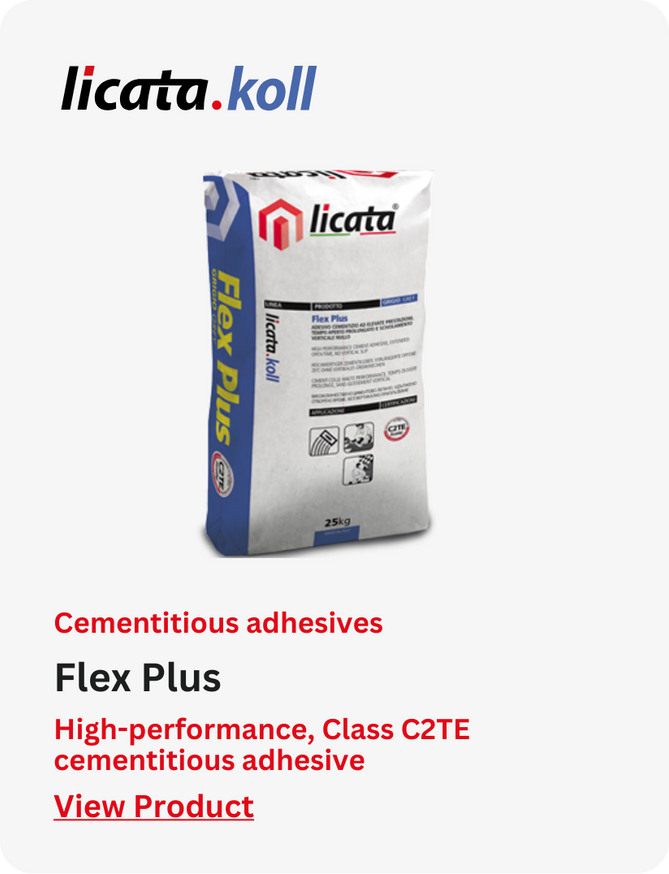 Cementitious Adhesives | High-Performance & Versatile | Licata